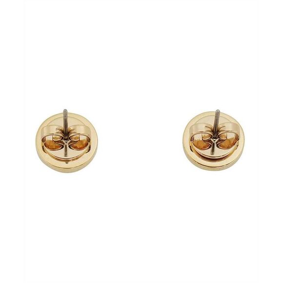 Tory Burch | Jewelry | Tory Burch Logo Stud Earrings Women White | Poshmark